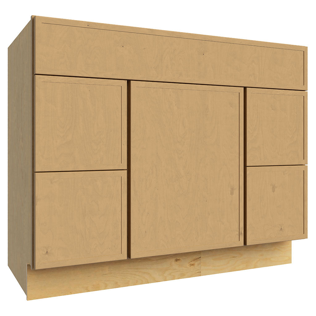 VSD42 ( VANITY SINK & DRAWER COMBO - 42"W X 34-1/2"H X 21"D ) – DIRECT2UCABINETS