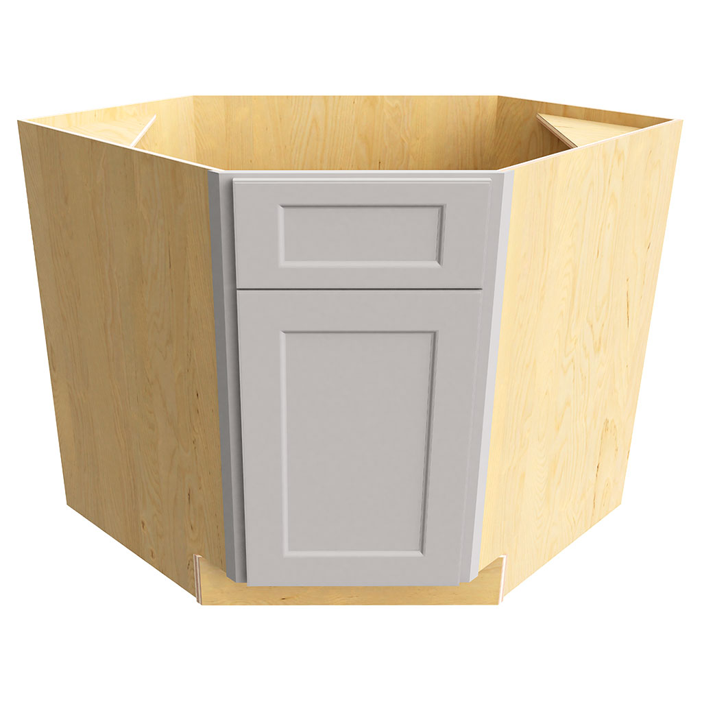 DSB36 ( DIAGONAL SINK BASE - 36"W X 34-1/2"H X 36"D ) – DIRECT2UCABINETS
